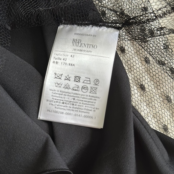 RED Valentino | Tops | Red Valentino New Blouse Authentic 0 | Poshmark